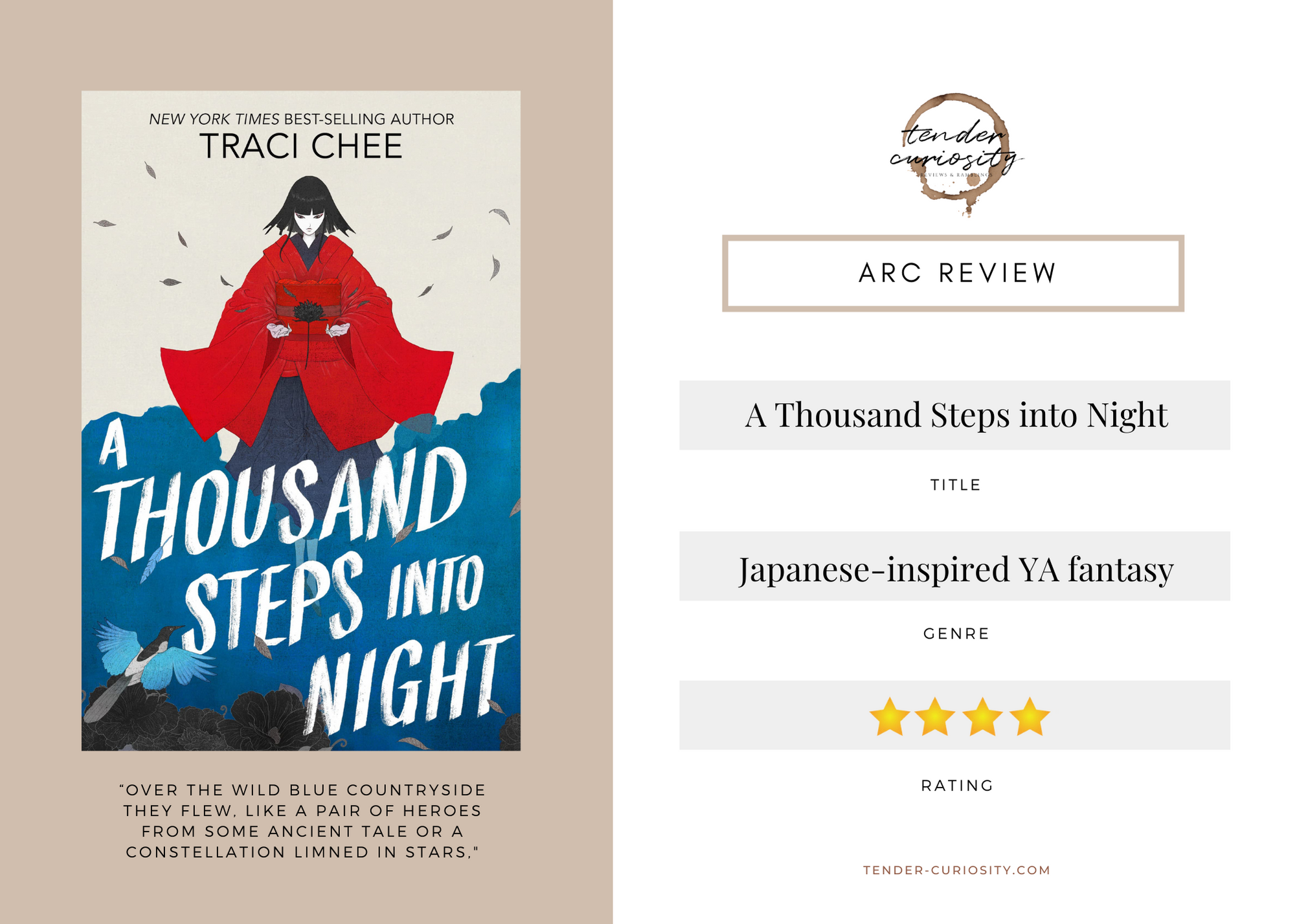 ARC Review: A Thousand Steps into Night by Traci Chee – tender curiosity